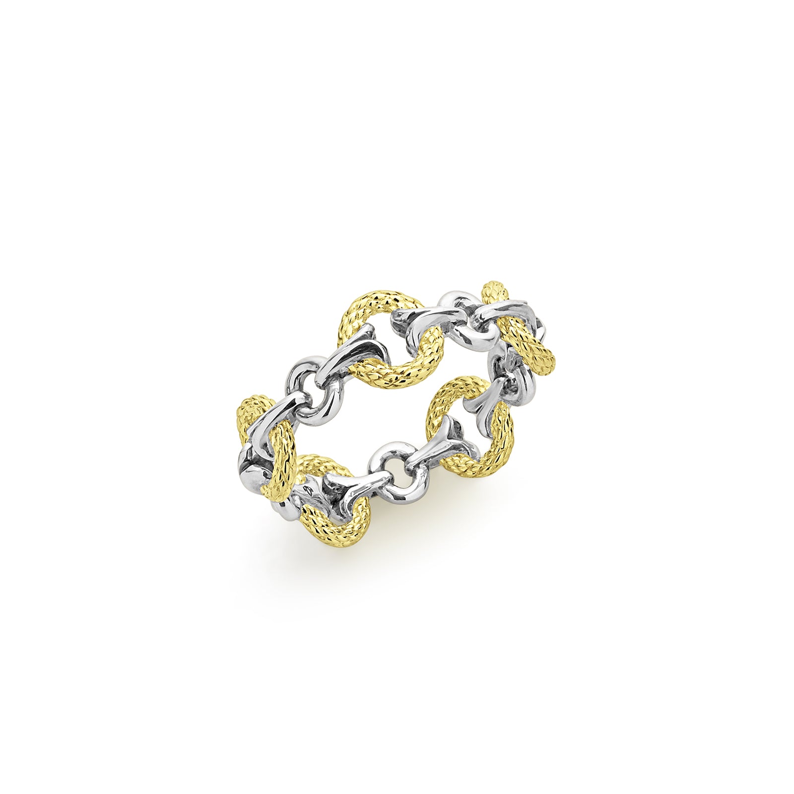 Two-Tone Stack Ring | Affordable Gold Stacking Ring – REALM
