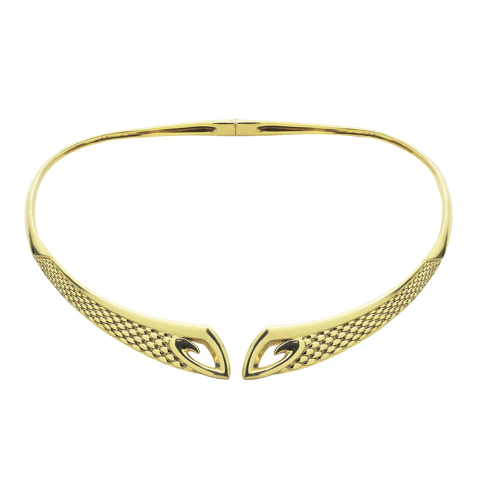 18K Gold Vermeil Collar Necklace | Gold Plated Collar Necklace – REALM
